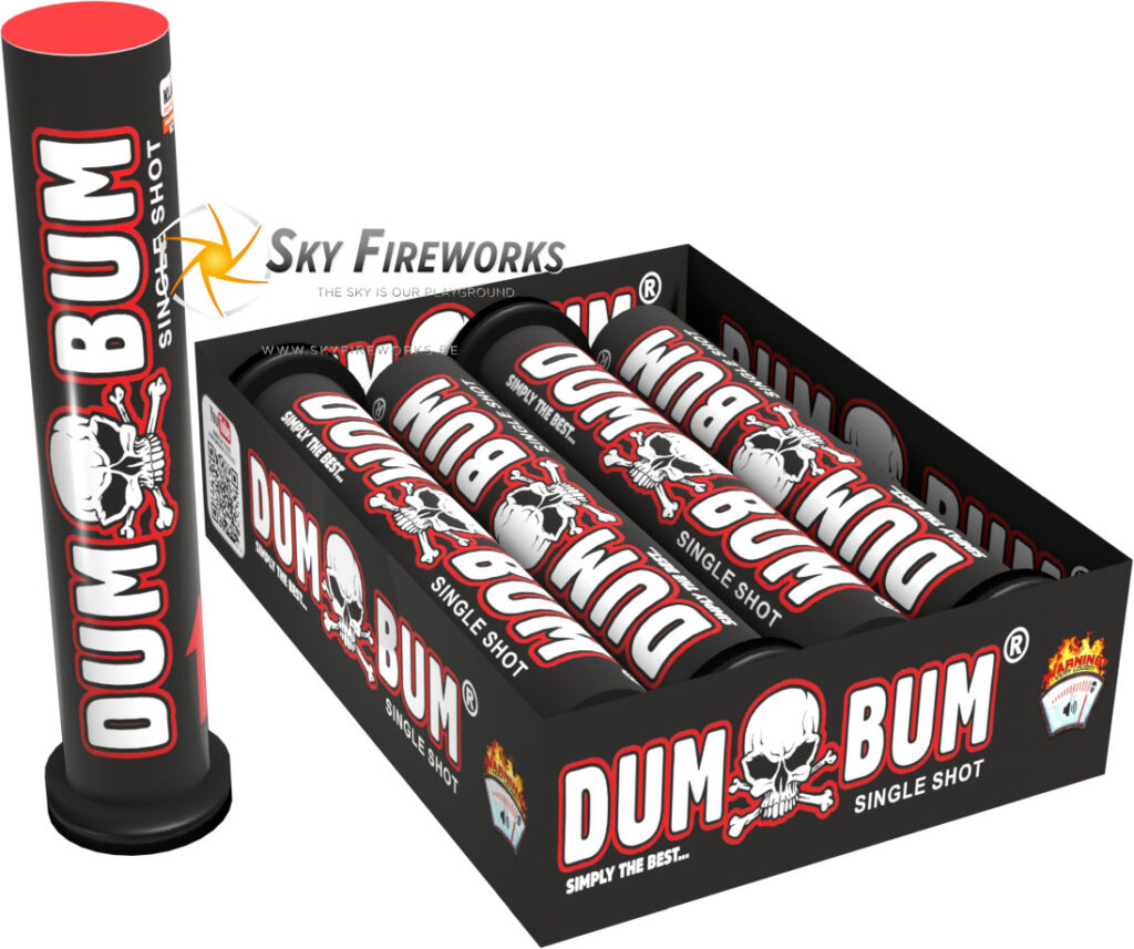 Dumbum - Single shot- 10 pieces - Sky Fireworks Webshop